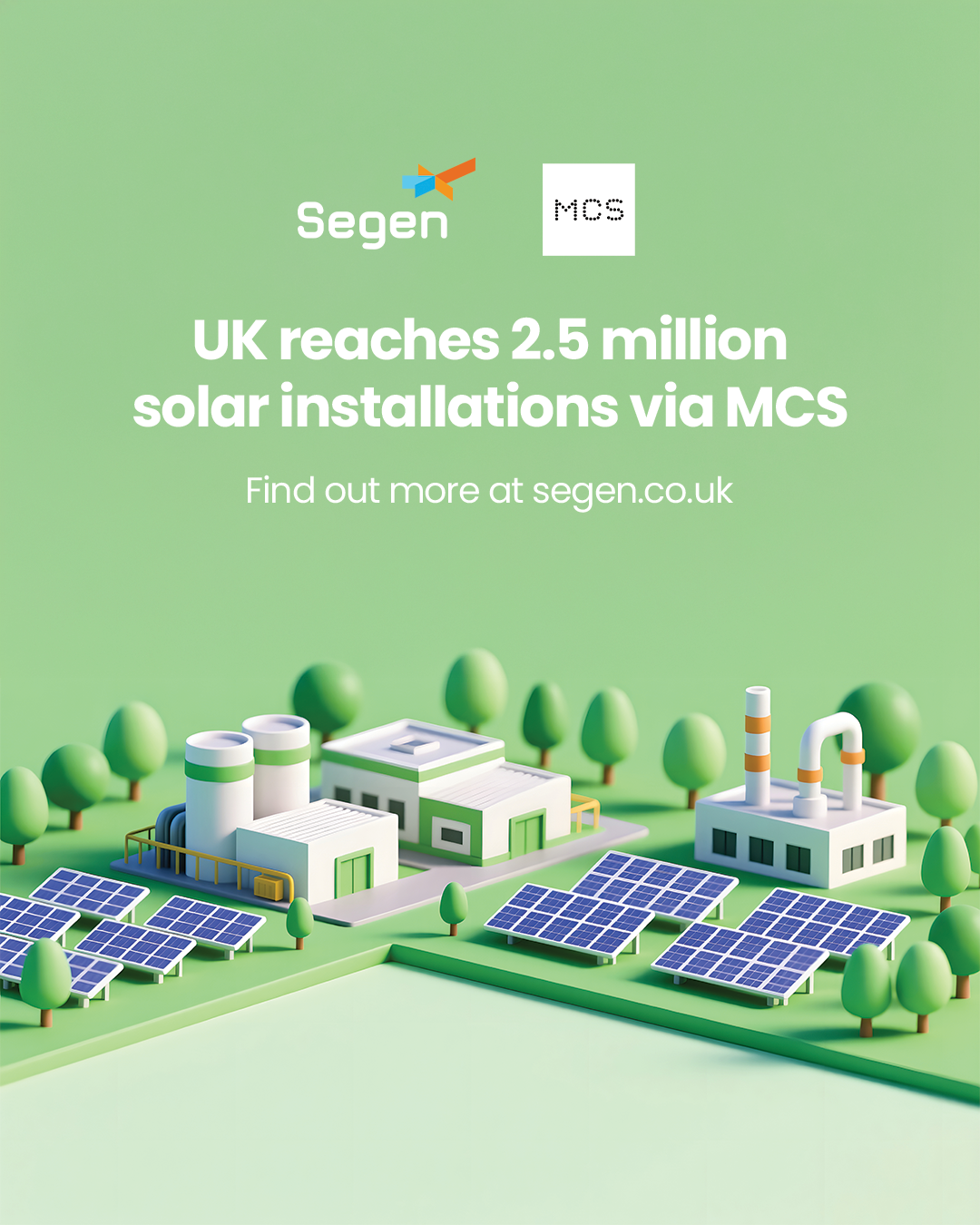 UK Reaches 2.5 Million MCS-Certified Solar Installations - Segen UK